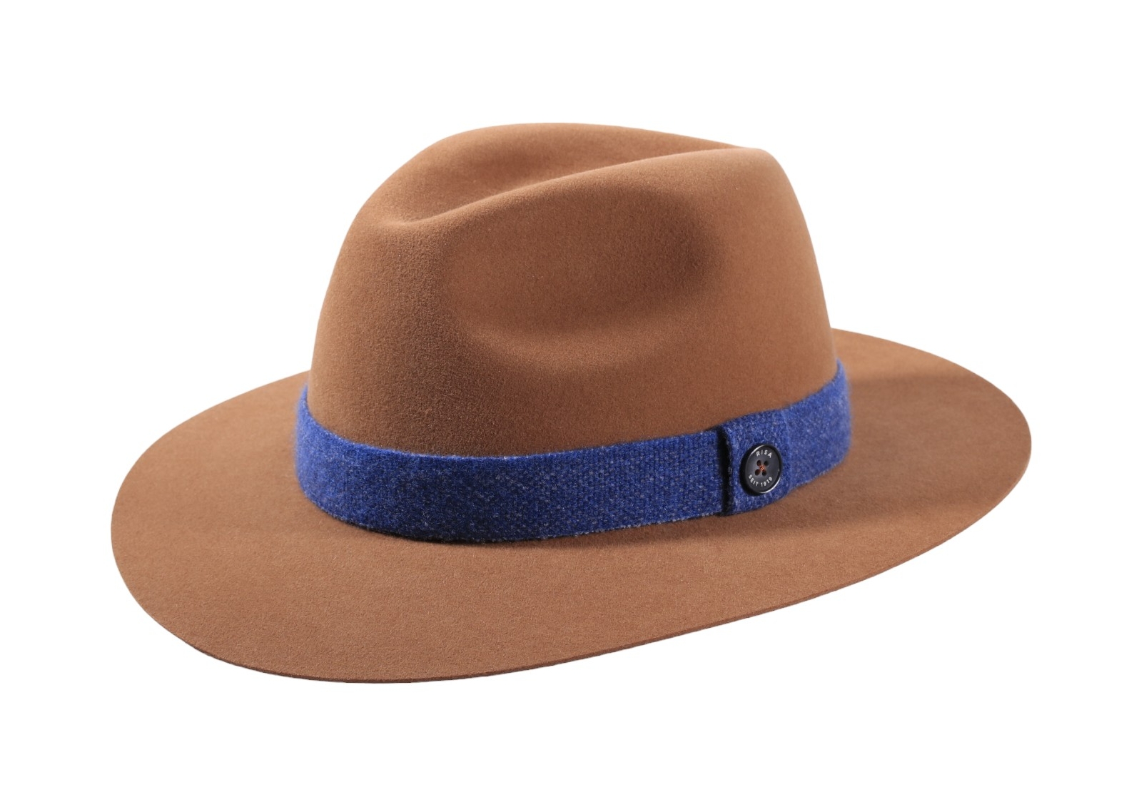 Fedora Traveler velours "Folly Dot" : Risa Hutwerkstatt